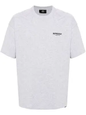 REPRESENT Owners Club Cotton T-shirt - Grey