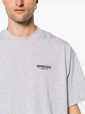 REPRESENT Owners Club Cotton T-shirt - Grey