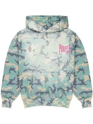 PURPLE BRAND Faded Camo Hoodie