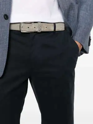 Zegna Mid-rise Twill Chino Trousers