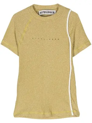Ottolinger Logo-print Lurex Top