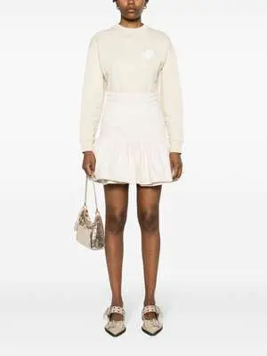 PATOU Ruffled Mini Skirt - Neutrals