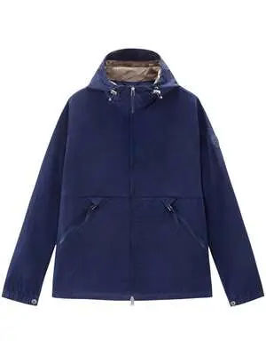 Woolrich Crinkle Hooded Windbreaker