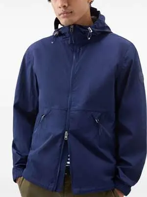 Woolrich Crinkle Hooded Windbreaker