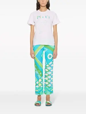 Emilio Pucci Logo-print Cotton T-shirt