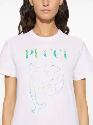 Emilio Pucci Logo-print Cotton T-shirt