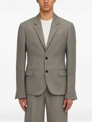 FERRAGAMO Tailored Linen-blend Blazer