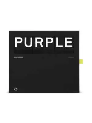PURPLE BRAND Logo-print Boxer Briefs