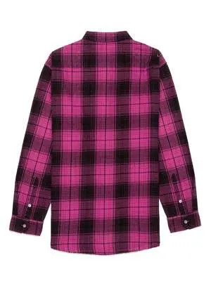 PURPLE BRAND Checked Cotton Shirt