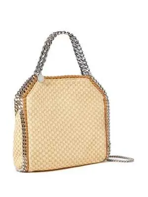 Stella McCartney Mini Falabella Raffia Tote
