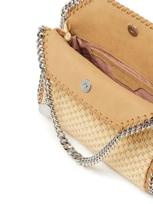 Stella McCartney Mini Falabella Raffia Tote