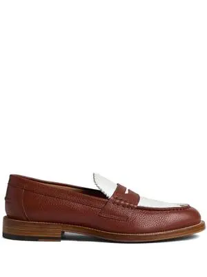 Dsquared2 Colour-block Leather Loafers