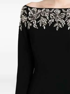 Jenny Packham Rosabel Crystal-embellished Dress