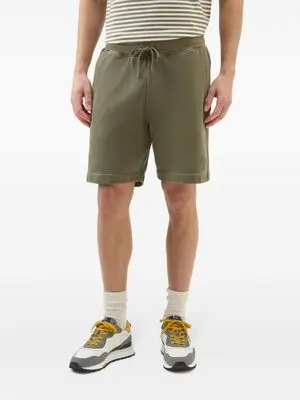 Woolrich Logo-print Cotton Shorts - Green