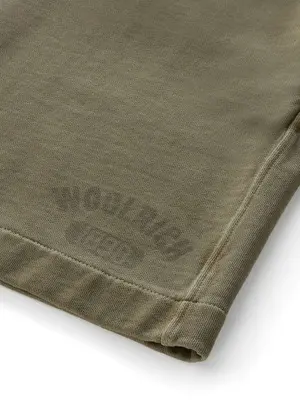 Woolrich Logo-print Cotton Shorts - Green