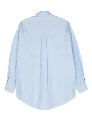A.p.c. High-low Hem Poplin Shirt
