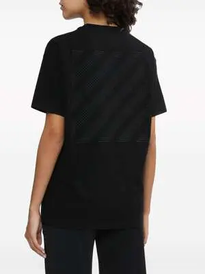 Off-White Logo-print Cotton T-shirt - Black
