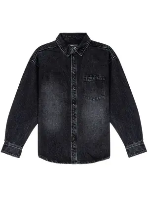 PURPLE BRAND Long-sleeve Denim Shirt