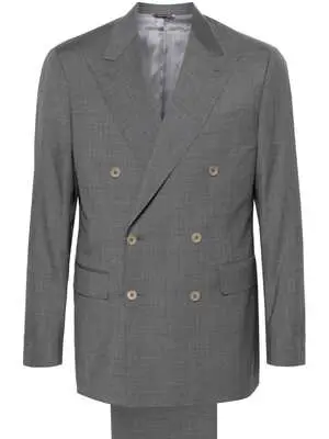 Canali Double-breasted Wool Suit