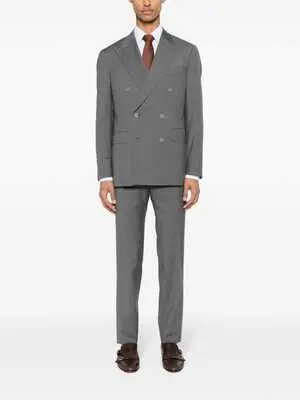 Canali Double-breasted Wool Suit