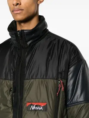 Junya Watanabe High-neck Padded Jacket - Green