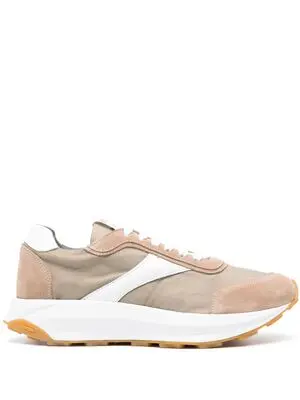 Corneliani Panelled Lace-up Sneakers