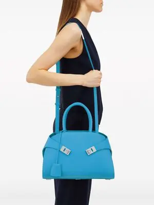 FERRAGAMO Small Hug Tote Bag - Blue