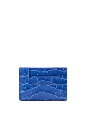 TOM FORD Tf Crocodile-effect Leather Cardholder