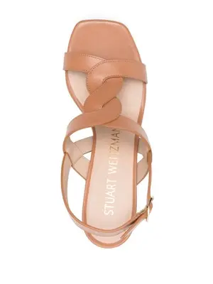 STUART WEITZMAN Ibiza 75mm Leather Sandals