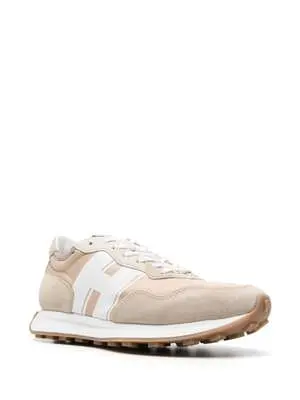 Hogan H601 Panelled Sneakers - Neutrals