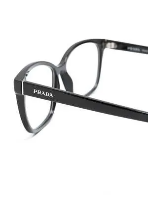 Prada Square-frame Glasses - Black