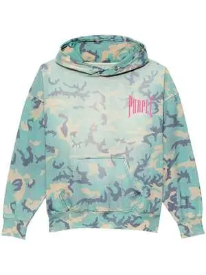 Purple Brand Printed Sweatshirts Hoodies For Women