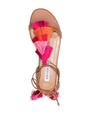 AQUAZZURA Capri Tassel-detail Sandals