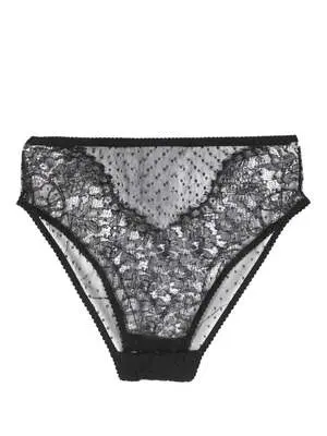Dolce & Gabbana Point D'esprit Sheer Briefs