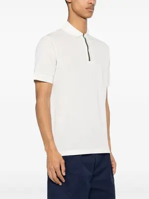 Paul Smith Signature Stripe-trim Polo Shirt