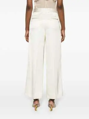 JIL SANDER High-rise Palazzo Trousers - Neutrals