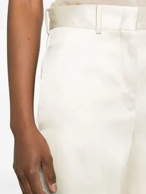 JIL SANDER High-rise Palazzo Trousers - Neutrals