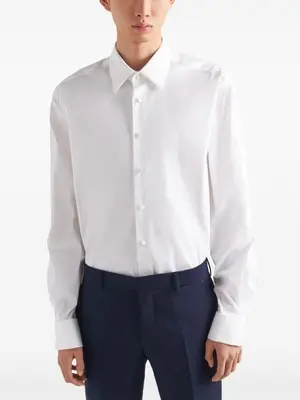 Prada Buttoned Long-sleeve Shirt