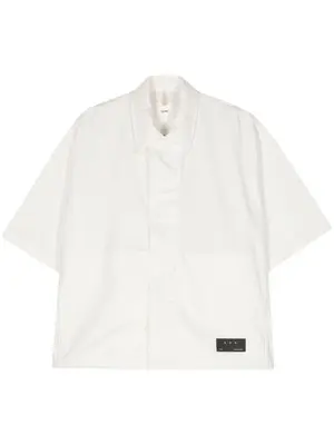 OAMC Logo-patch Cotton Shirt