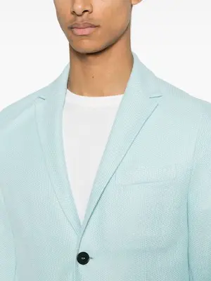 Harris Wharf London Single-breasted Honeycomb Blazer