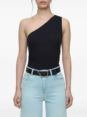 Closed One-shoulder Tank Top