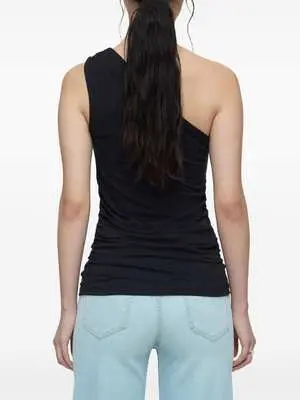 Closed One-shoulder Tank Top