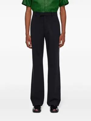FERRAGAMO Straight-leg Cotton Trousers