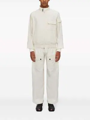 FERRAGAMO Wide-leg Linen Trousers