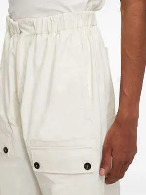 FERRAGAMO Wide-leg Linen Trousers