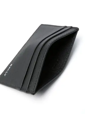 Bally Debossed-logo Leather Card Holder