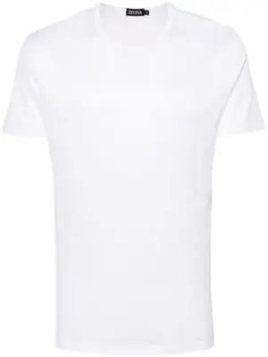 Zegna Crew-neck Cotton T-shirt