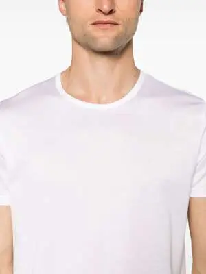 Zegna Crew-neck Cotton T-shirt