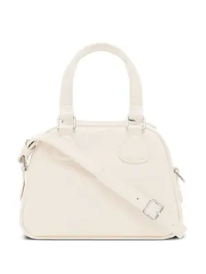 COURREGES Mini Leather Bowling Bag