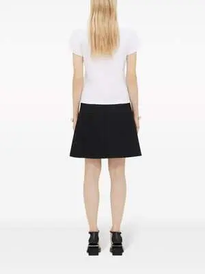 COURREGES Logo-appliqué T-shirt - White
